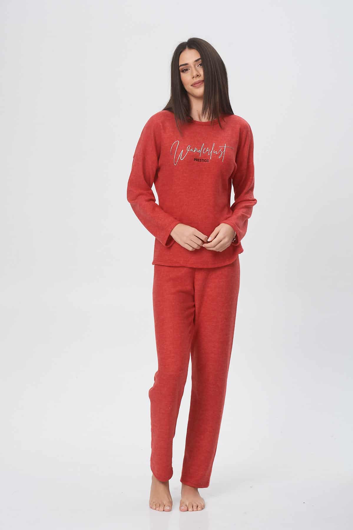 Red pyjamas with print - Maraka